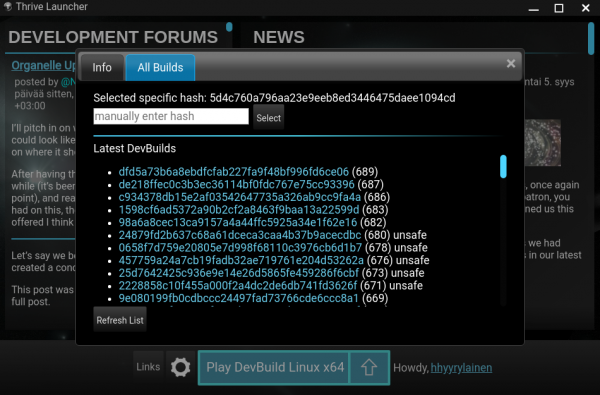 Linking the Launcher - Thrive Developer Wiki
